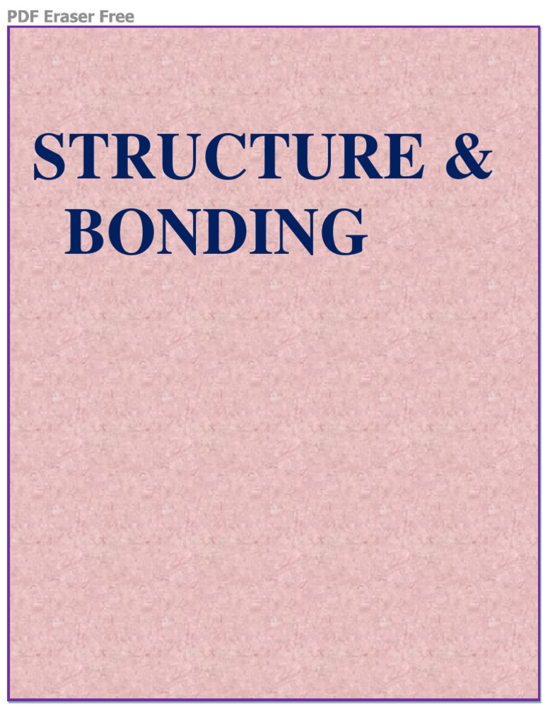 Structure and Bonding in Chemistry Form 2 | PDF | Ionic Bonding ...