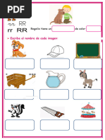 Letra R Sonido Fuerte y Suave | PDF