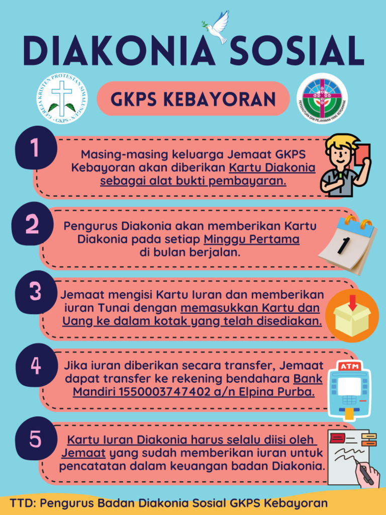 Poster Diakonia GKPS Kebayoran | PDF