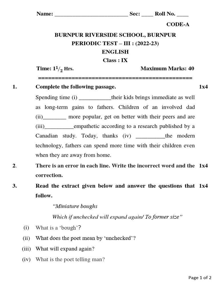 9 All Subjects Pt3 Merged 2022 2023 | Descargar gratis PDF | Area ...