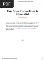 NFPA 80 Fire Doors | PDF | Safety | Prevention