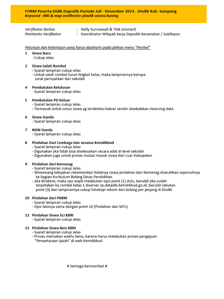 FormPD 2024 1 | PDF | Karier & Perkembangan