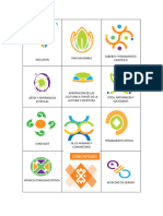 Simbología Campos Formativos y Ejes Articuladores | PDF | Ciencias sociales | Historia