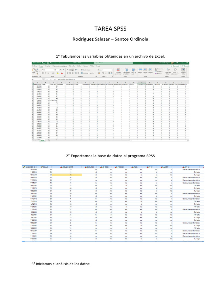 Entregable 1 Spss | Descargar gratis PDF | Spss | El embarazo