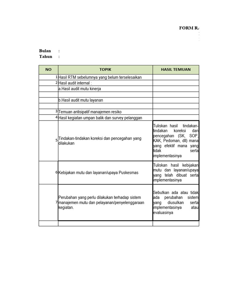 RTM Semester 1 2022 | PDF