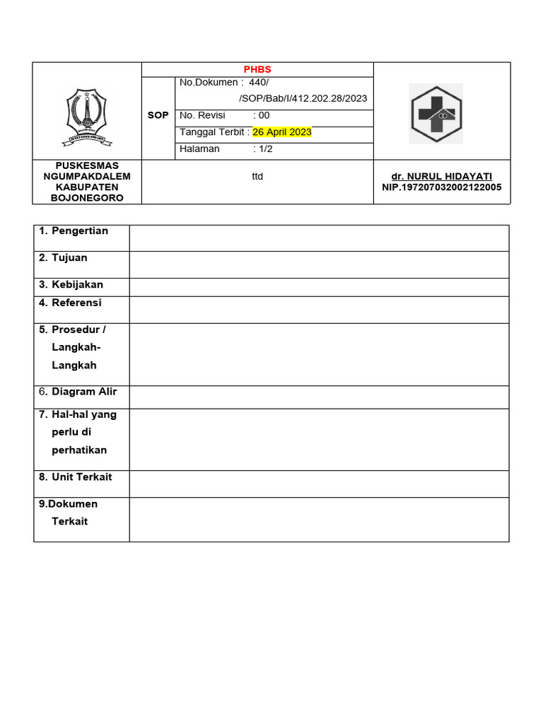 Penjelasan Isi Sop | PDF | Bisnis | Komputer