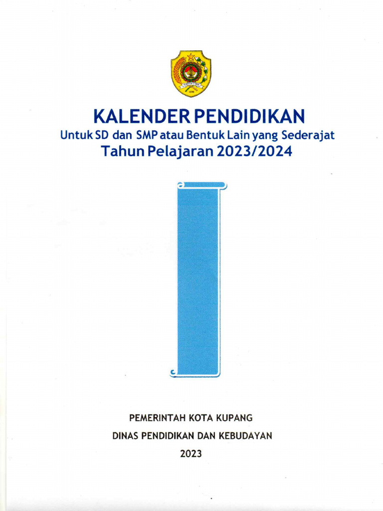 Kalender Pendidikan TP 2023-2024-1 | PDF