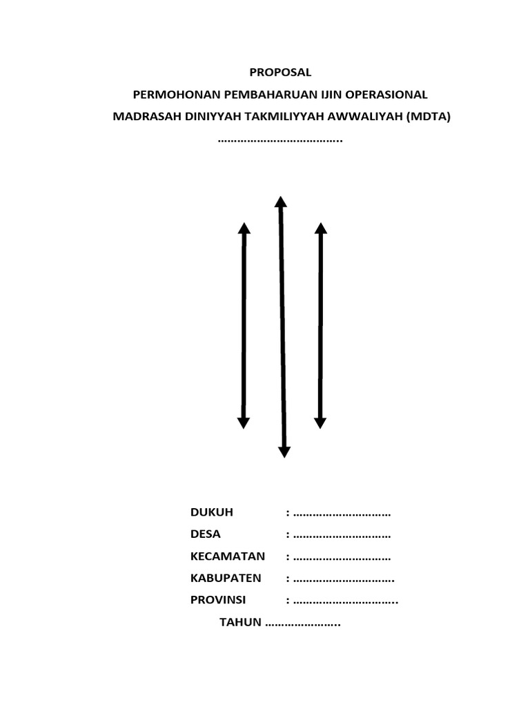 Proposal Pembaharuan Ijop Madin | PDF