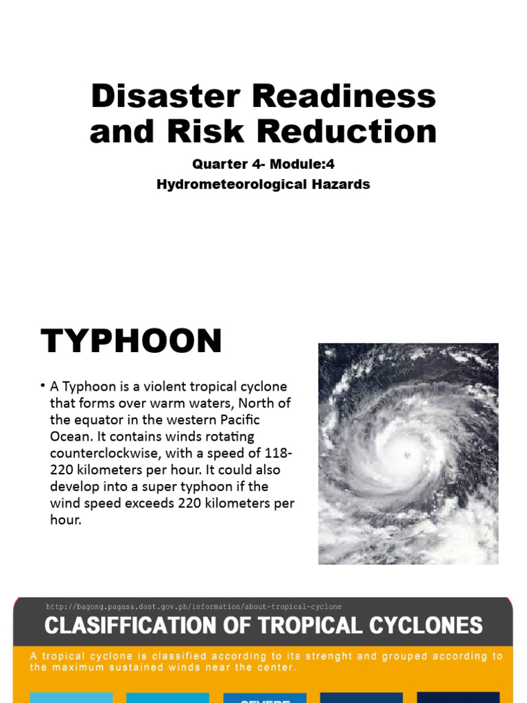 HYDROMETEOROLOGICAL PPT q4 | PDF | Tropical Cyclones | Thunderstorm