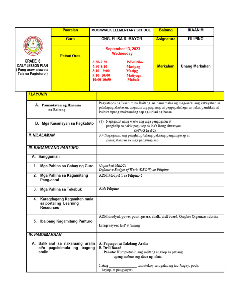 Q1 Fil wk2 Day4 | PDF