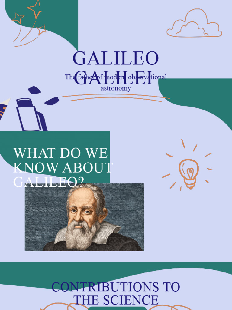 Galileo Galilei | PDF | Social Science | Young Adult