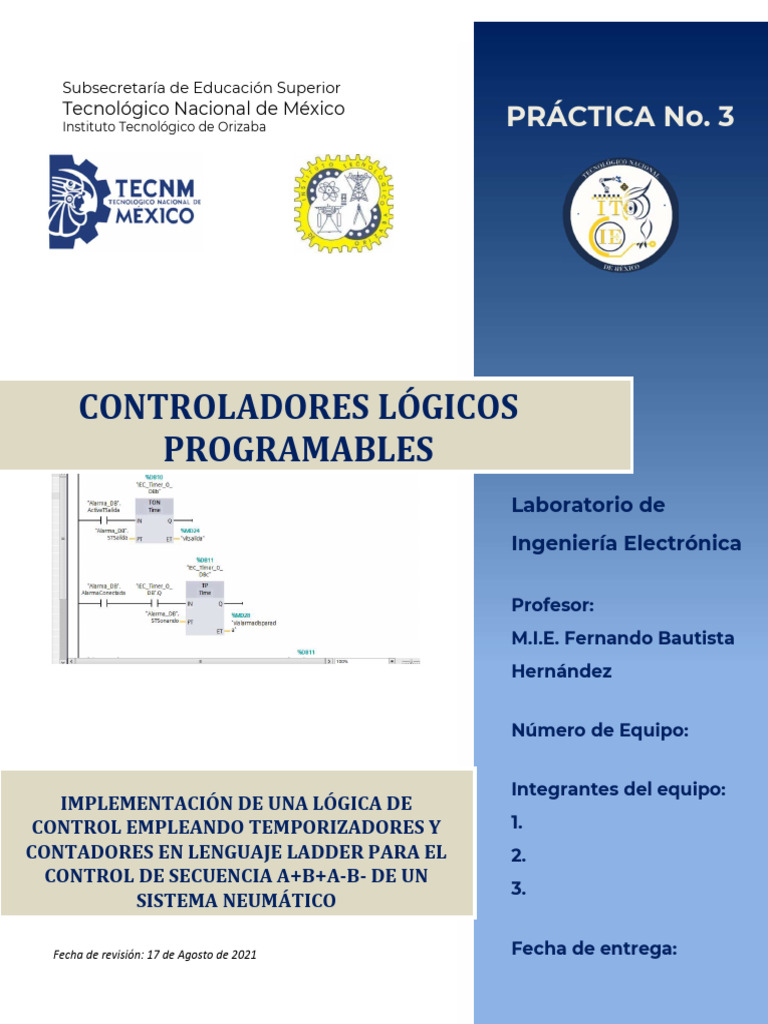 Practica 3 | PDF | Laboratorios | Lenguaje de programación