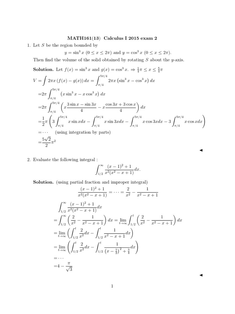 2015 Calculus | PDF | Mathematical Physics | Functions And Mappings