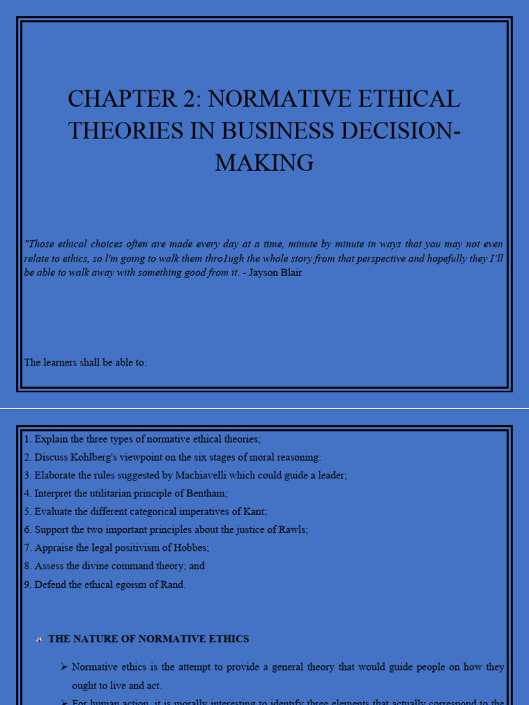 Chapter 2 Pdf Utilitarianism Virtue Ethics