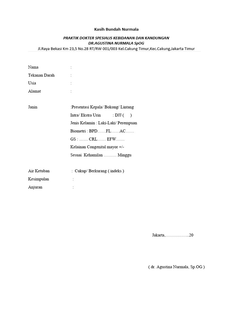 Form USG | PDF