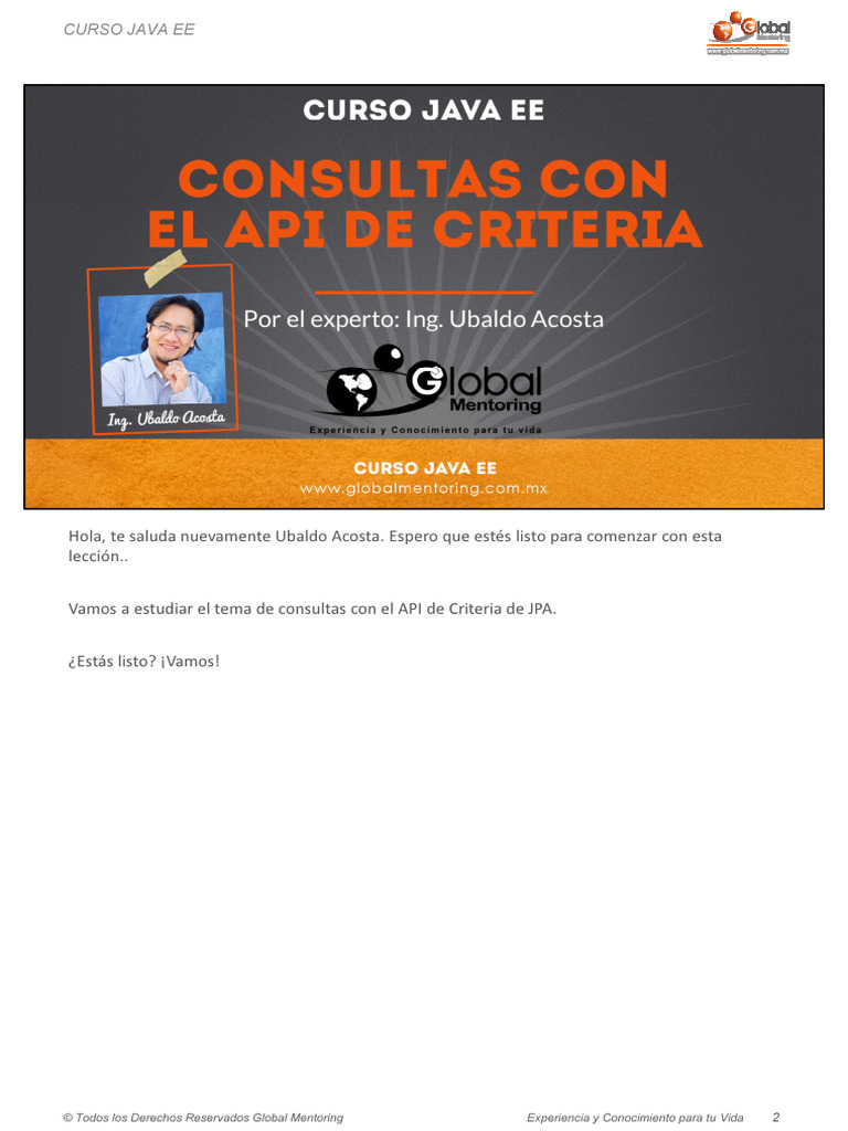 14 Universidad de Java Desde Cero 14 Ee | PDF | Informática ...