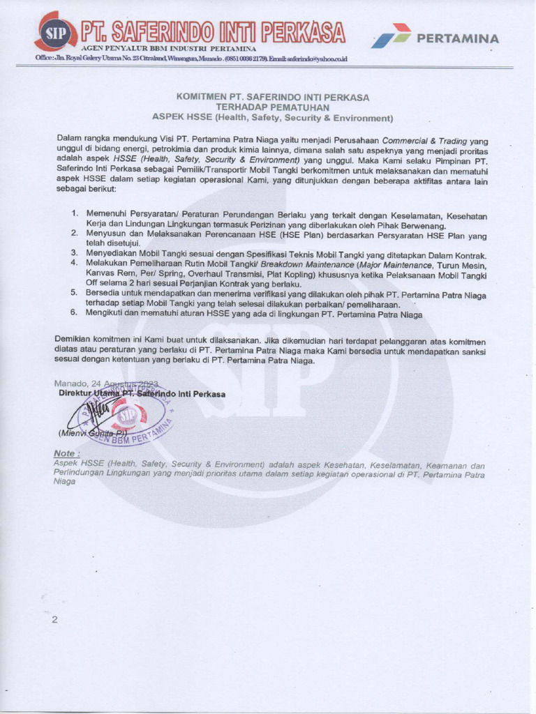 Mobil Tangki | PDF