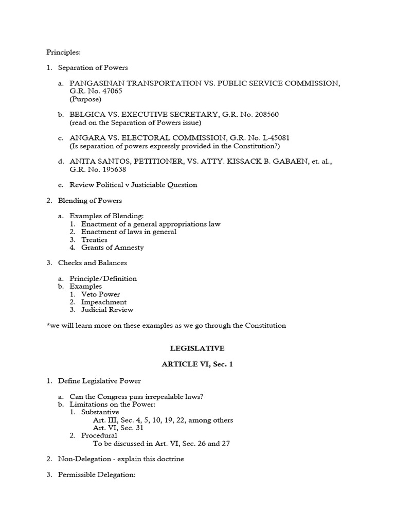 Updated Syllabus After Citizenship | PDF | Separation Of Powers | Commission On Elections ...