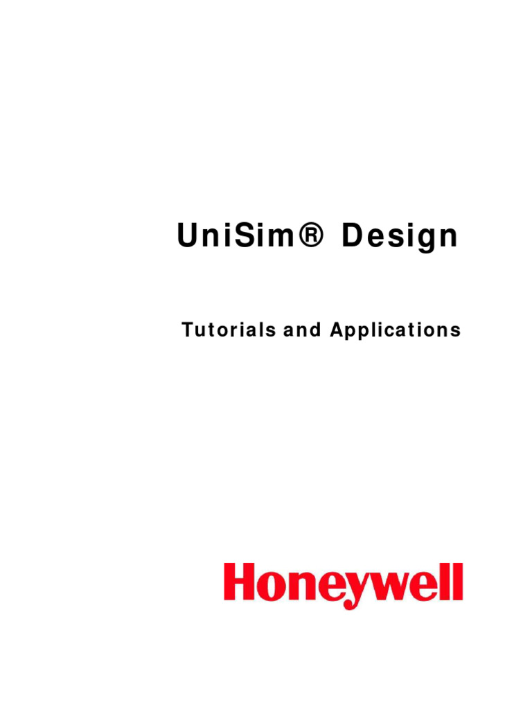 UniSim Design Tutorials and Applications-1-50 | PDF | Applied And ...