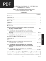 Isa 501 | PDF | Audit | Financial Audit