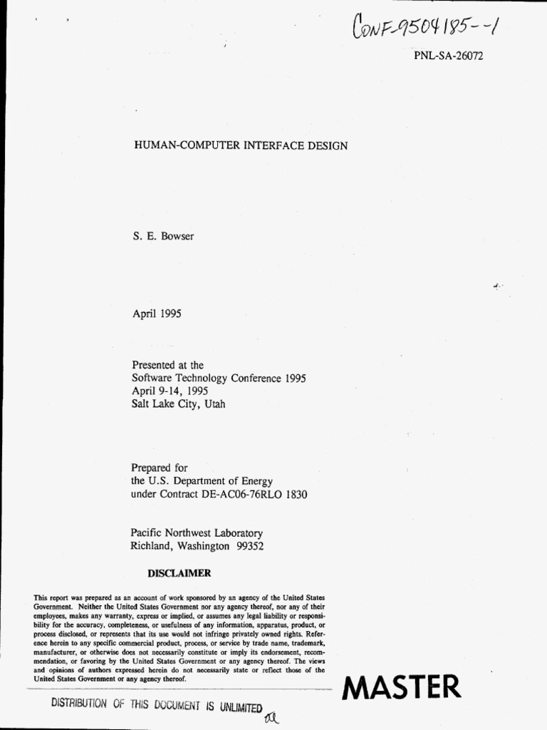 Human Computer Interface Design Pdf Graphical User Interfaces Human Computer Interaction
