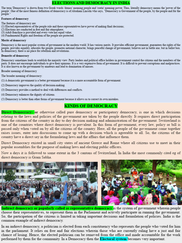 ELECTION | PDF | Elections | Democracy