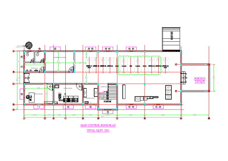 110Kv - SWITCHYARD - MCR FOUNDATION DRAWING - Final | PDF