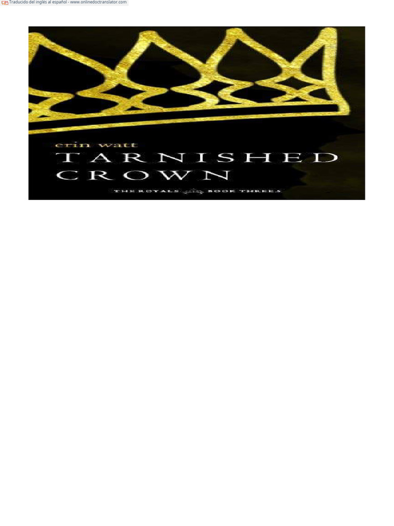 Tarnished Crown (The Royals 3.5) | PDF | Amor