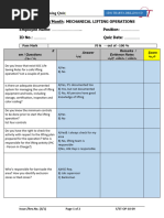 LOLER Inspection Checklist - 7 Free Templates | PDF | Safety | Science