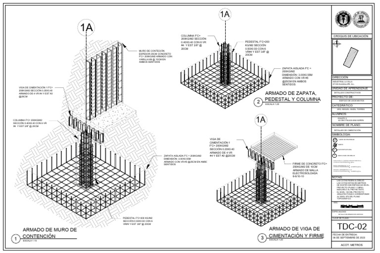 Detalles Zapata | PDF