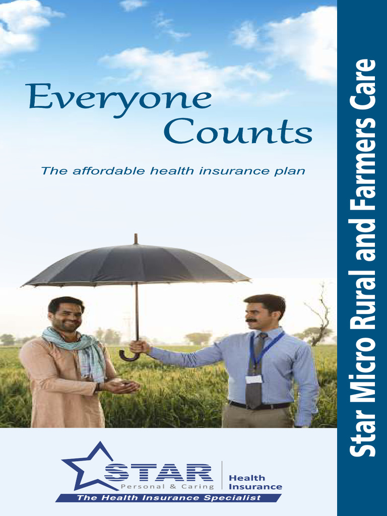 Everyone Counts: Star Micro Rural and Farmers Care | PDF | Insurance ...