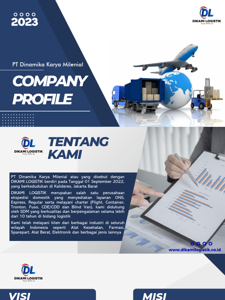 Compay Profile PT Dinamika Karya Milenial 2023 | PDF
