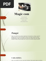 Komponen dan Fungsi Magic Com | PDF | Teknologi & Rekayasa
