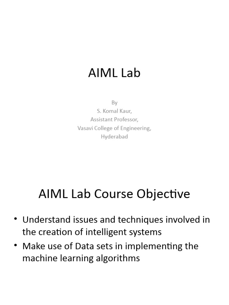 Aiml Lab Exp 1 (Find S) | PDF | Machine Learning | Artificial Intelligence