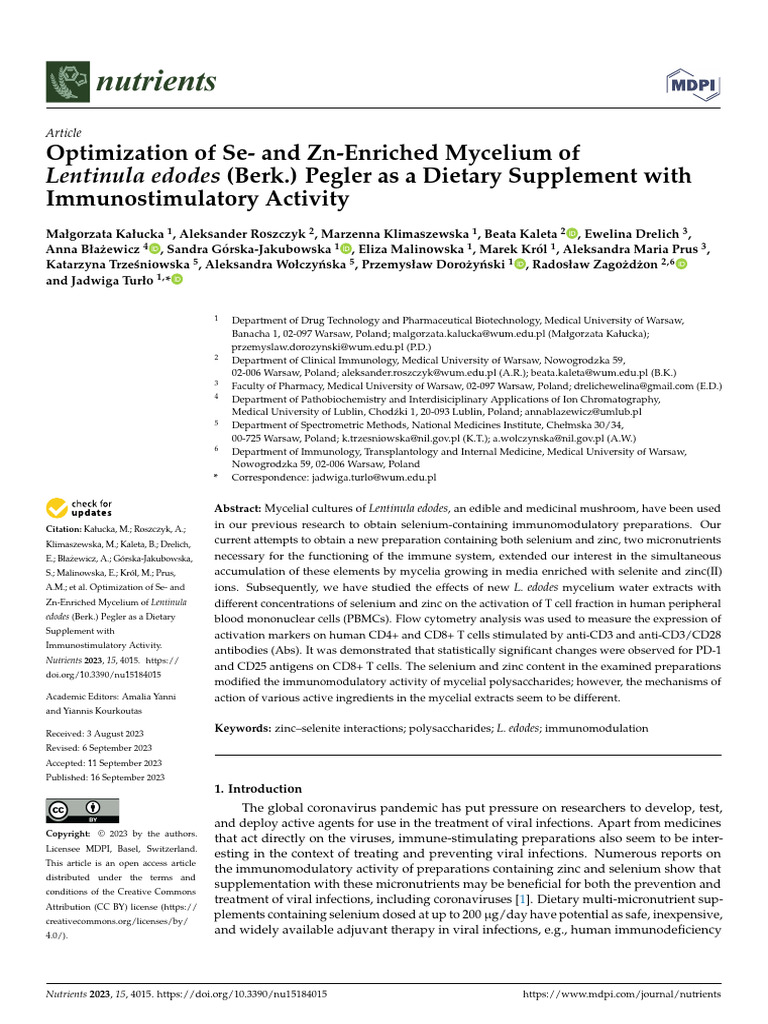 Op Tim Ization Pdf Selenium High Performance Liquid Chromatography
