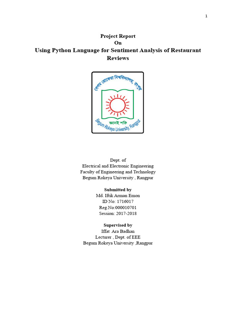 Final Project Report | PDF | Support Vector Machine | Statistical Classification