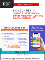 Solved Précis Writing Examples PDF | PDF | Train