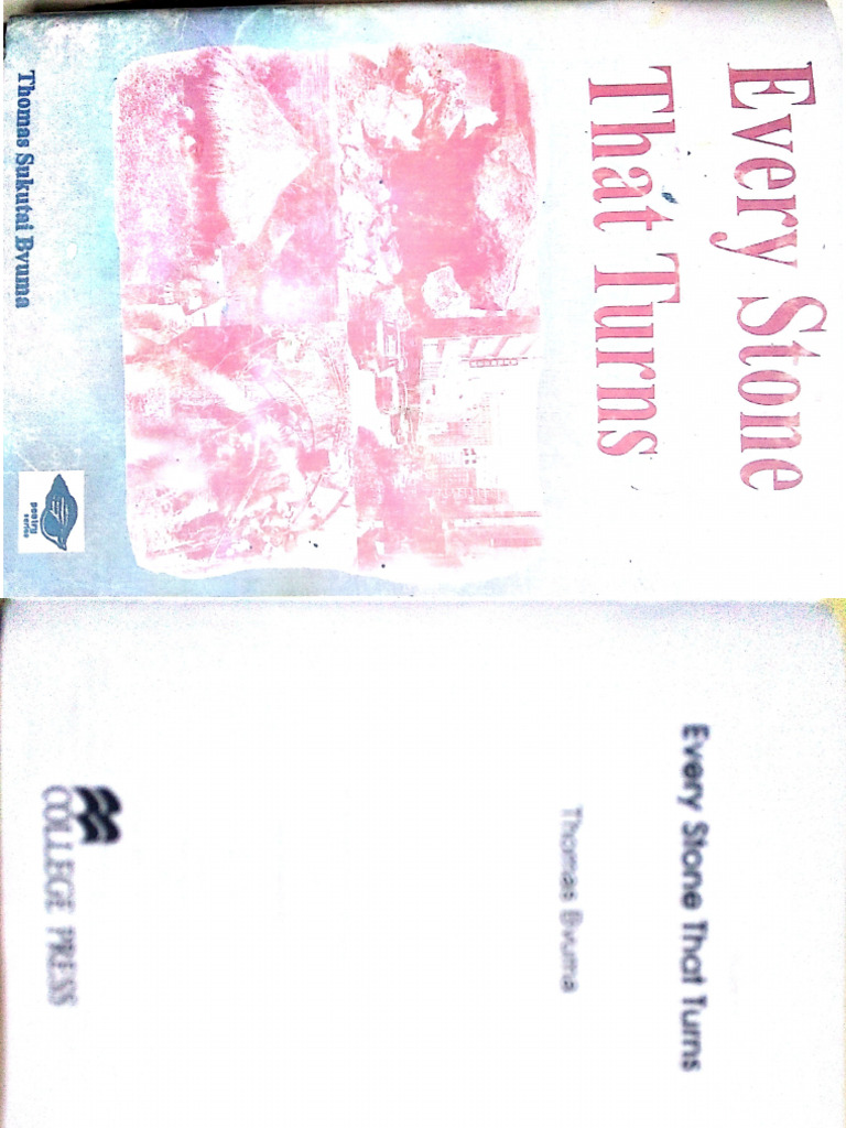 Every Stone That Turns by Thomas Bvuma | PDF