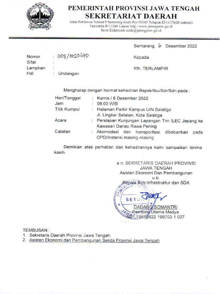 UND Persiapan Kunj. Lapangan DRP | PDF