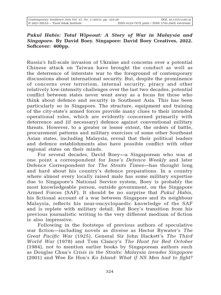 J1793284XV45N02C10 - BOOK REVIEW - Pukul Habis - Total Wipeout - A ...