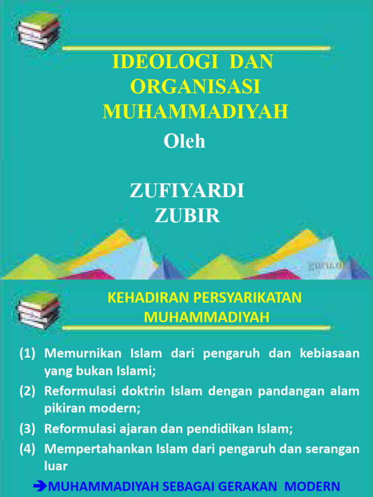 Ideologi Dan Organisasi Muhammadiyah | PDF