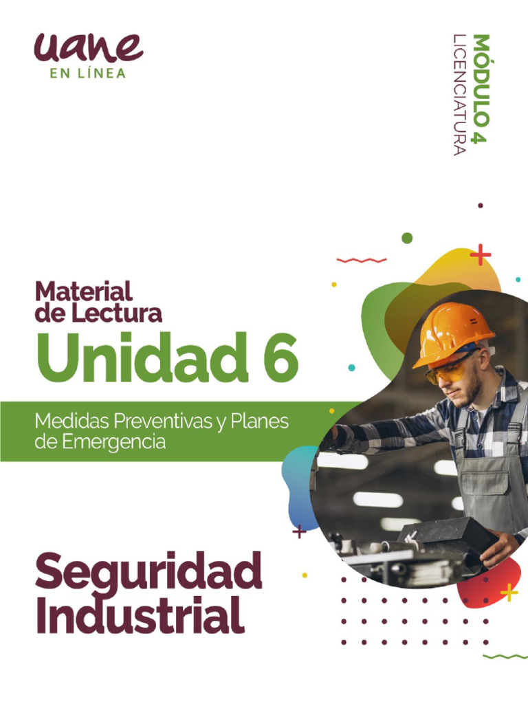Lectura U6-Seguridad Industrial | PDF | Contaminación | Guante