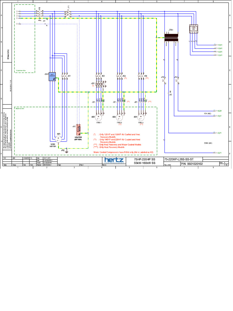 Hertz VFD Electric Diagram | PDF