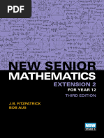 New Century Maths Advanced Stage 10 | PDF