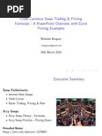 Cross Currency Swap Pricing Overview | PDF | Swap (Finance) | Interest ...
