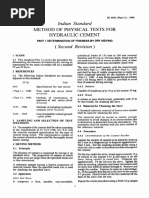 IS 4031 Part 1: Cement Fineness Test | PDF