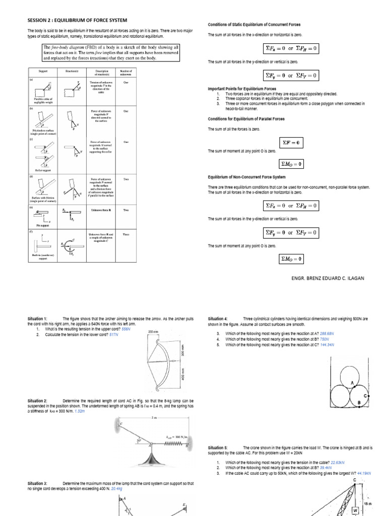 SRB Session2 Eofs | PDF | Force | Physical Sciences