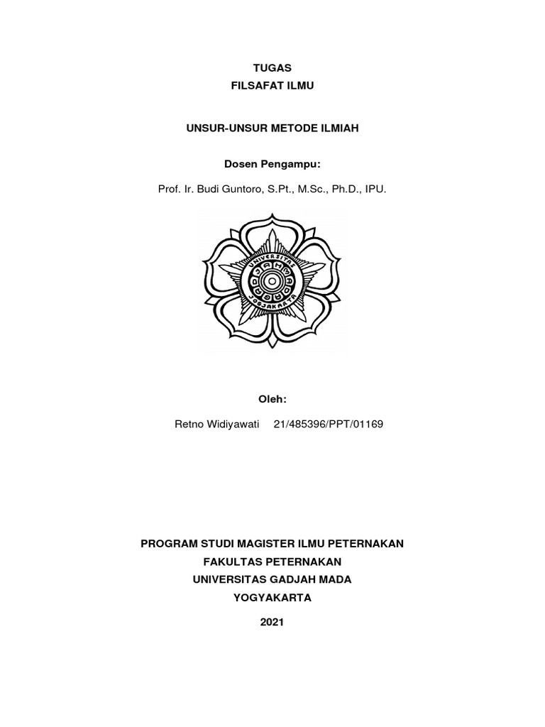 Unsur Metode Ilmiah | PDF | Karier & Perkembangan | Sains & Matematika