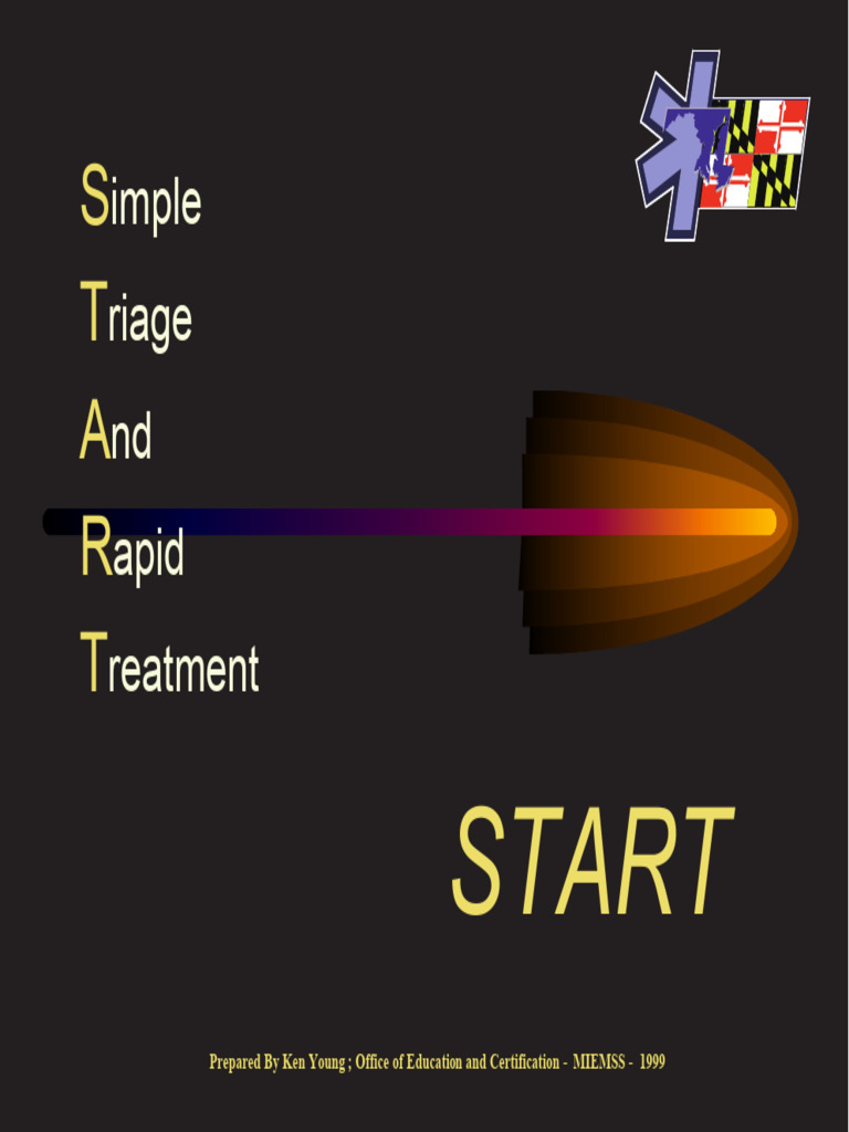 START Emergency Triage | PDF | Health Sciences | Emergency Medical Services