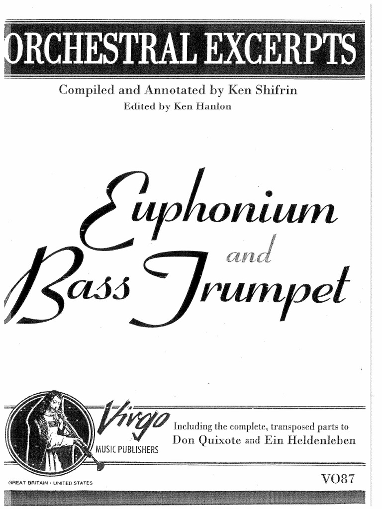 Orchestral Excerpts (Ken Shifrin) | PDF